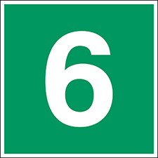 Evacuation signboard – Level 6 - Brady Part: 252454 | Brady | Brady.eu