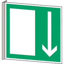 Corridor & Projecting Signs - Brady Part: 227704 | Brady | Brady.eu