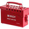 Brady Part: 065699 | Portable Metal Group Lockout Boxes | www.brady.eu