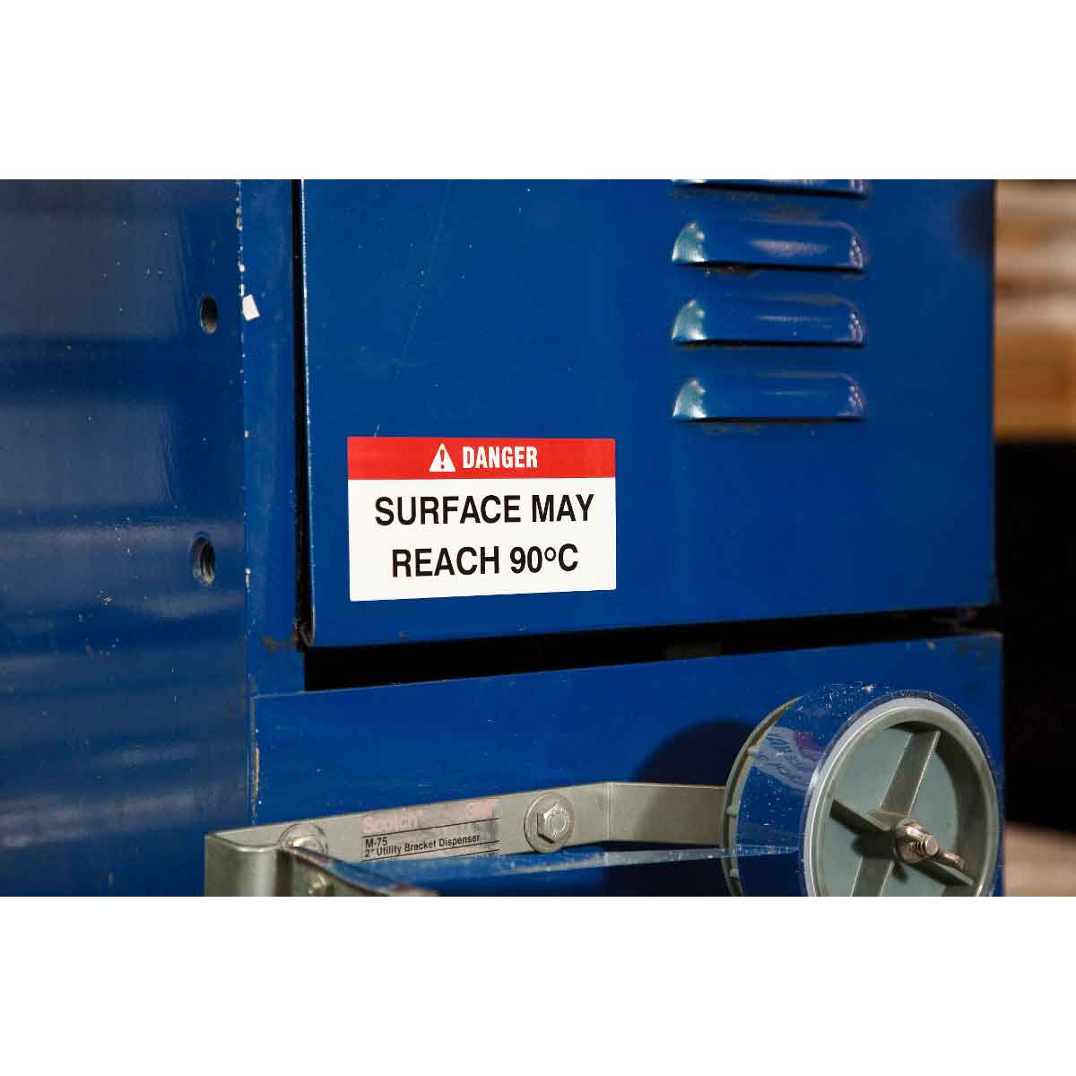 All Weather Permanent Adhesive Vinyl Label Tape for GlobalMark Printer ...