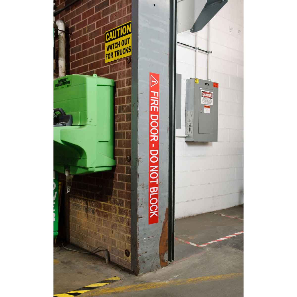 GlobalMark Continous Indoor Outdoor Vinyl Labels - Brady Part: 180034 ...