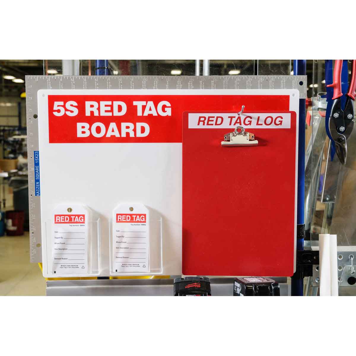 5S Red Tag Clipboard - Brady Part: 122050 | Brady | BradyIndia.co.in