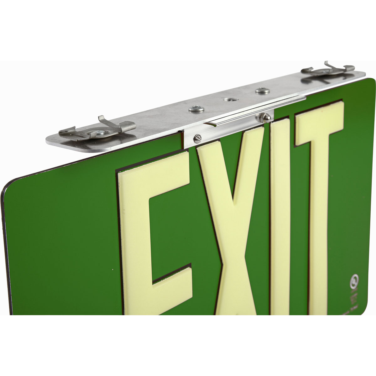 BradyGlo Exit Sign - Double T-Bar - Brady Part: 145520 | Brady ...