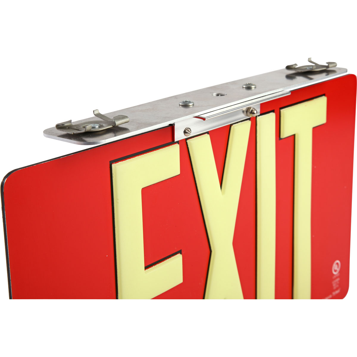 BradyGlo Exit Sign - Double T-Bar - Brady Part: 145521 | Brady ...