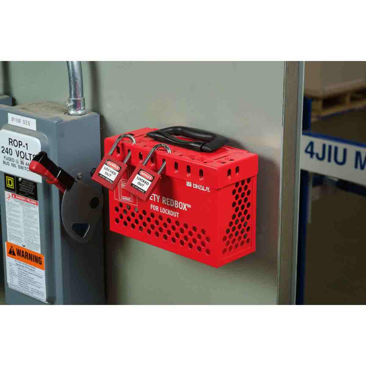 Safety REDBOX Group Lockout Box - Brady Part: 145579 | Brady ...