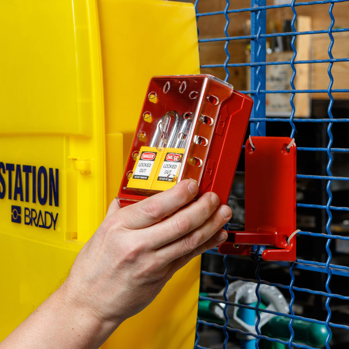 Ultra Compact Lock Box with Keyed-Alike Locks - Brady Part: 149172 ...