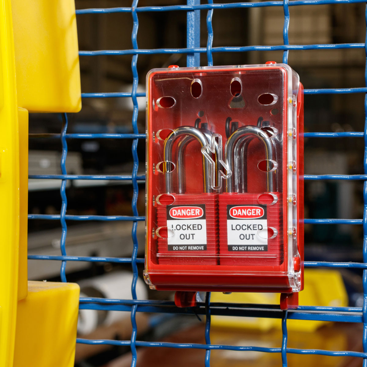 Ultra Compact Lock Box with Keyed-Different Locks - Brady Part: 149175 ...