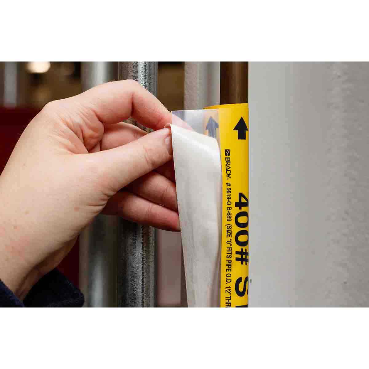 NITRIC ACID High Performance Pipe Marker - Brady Part: 5842-I | Brady ...