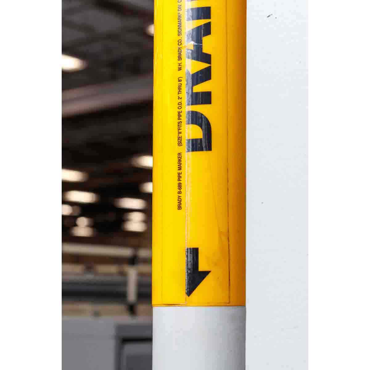 COMPRESSED AIR High Performance Pipe Marker - Brady Part: 5660-I ...