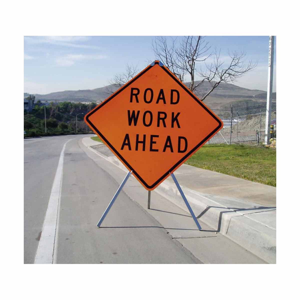Roll-Up Sign Tripod - Brady Part: 57069 | Brady | BradyCanada.ca