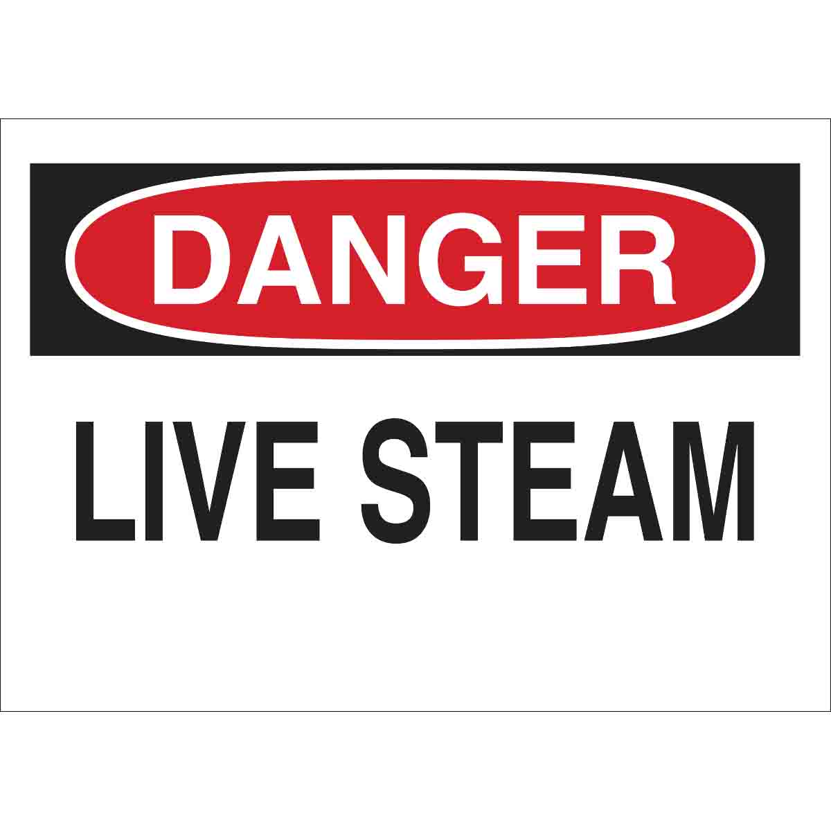 BRADY 41325 CHEMICAL & HAZARDOUS MATERIALS SIGN | Gordon Electric ...