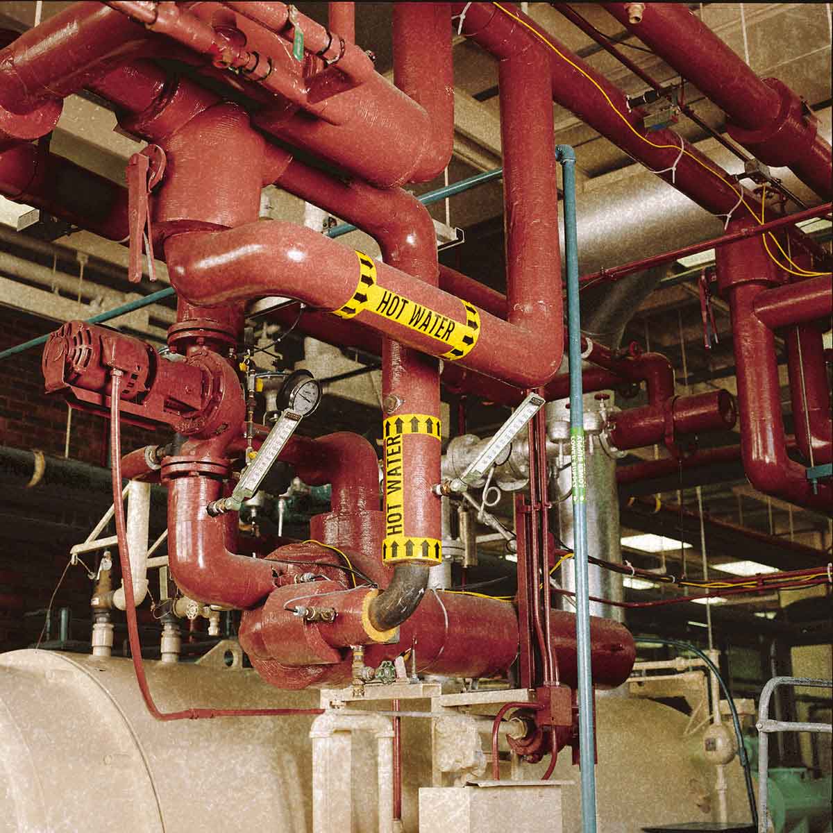 MEDICAL AIR Pipe Marker - Brady Part: 7183-1HV | Brady | BradyID.com