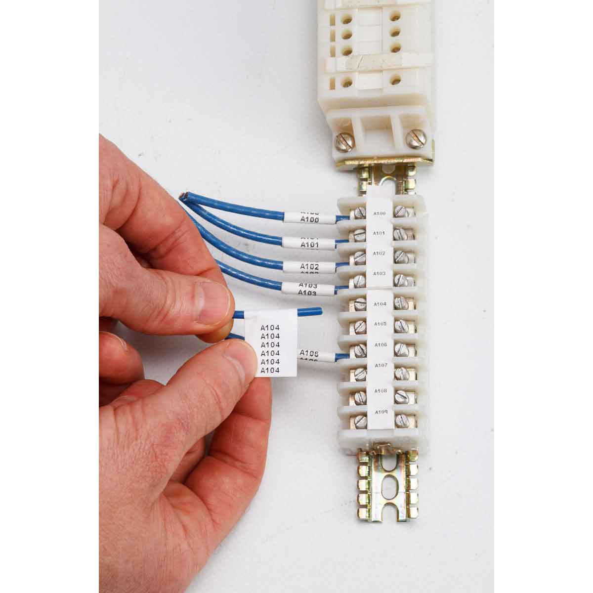 Self-Laminating Vinyl Wrap Around Labels for BMP71 - 0.75" x 1.5", All ...