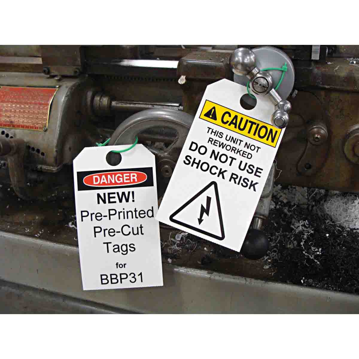 GlobalMark Pre-cut Safety Tags - Brady Part: 121546 | Brady | BradyID.com
