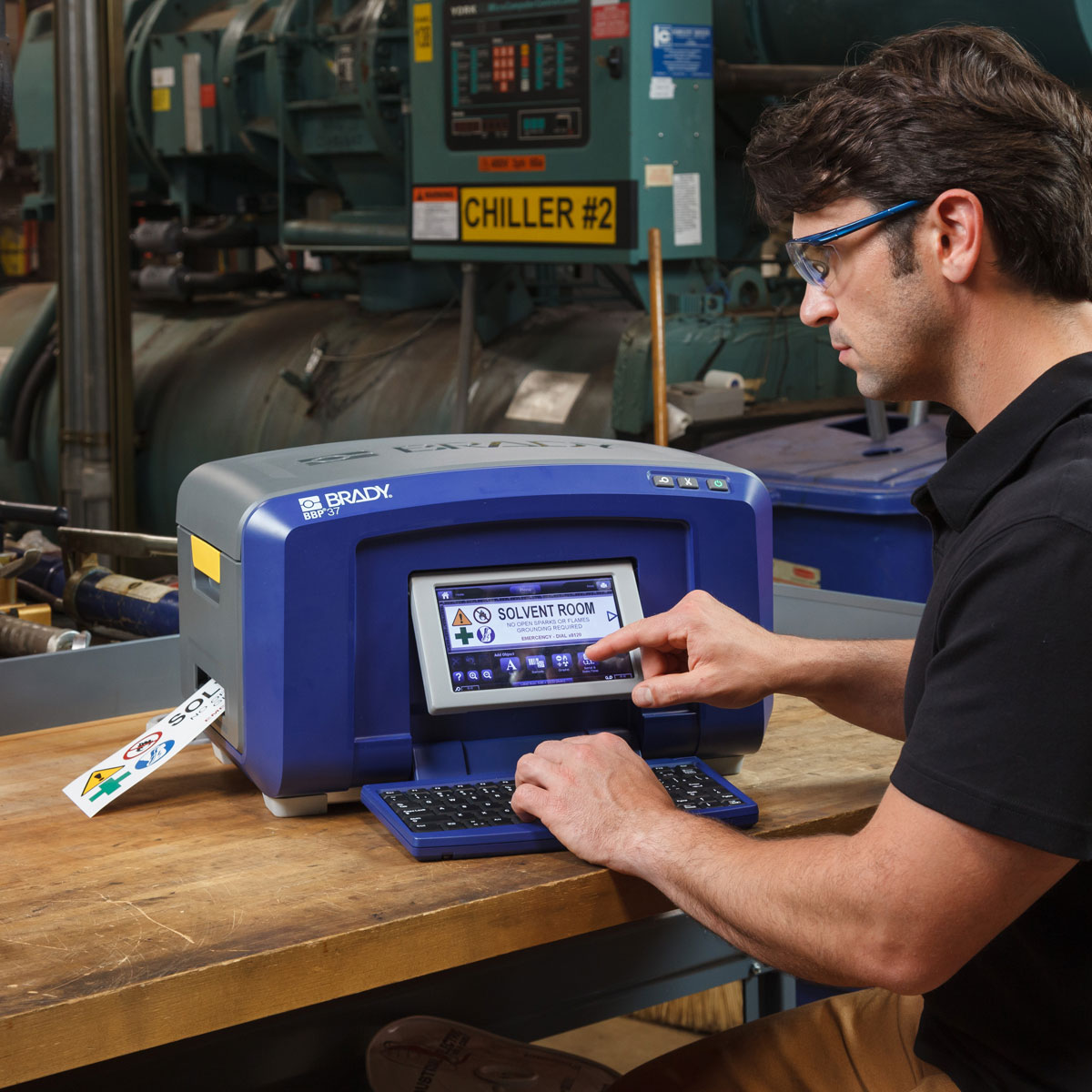 BBP37 Color and Cut Sign and Label Printer - Brady Part: BBP37 | Brady ...