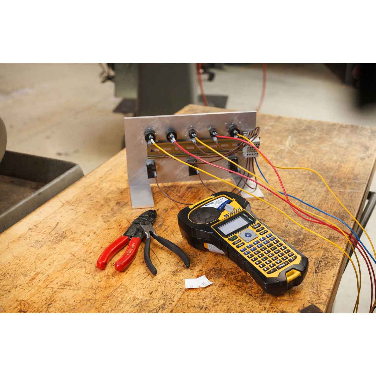 Official Brady BMP21-PLUS Portable Label Printer - BRADY