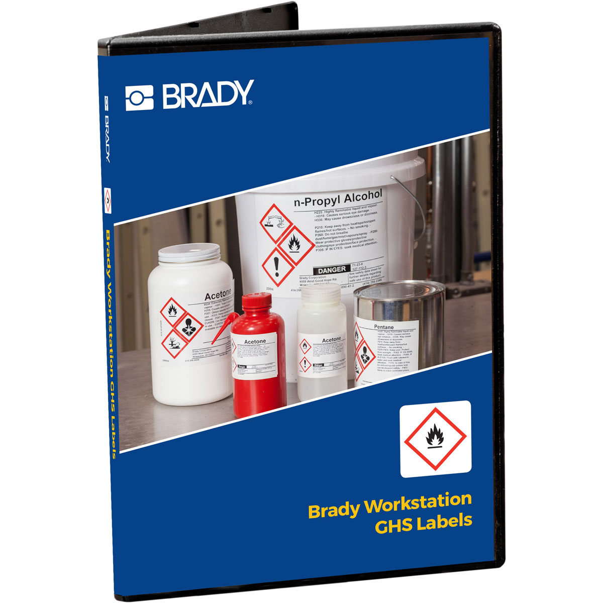 GHS Labels Disc - Brady Part: BWRK-GHS-CD | Brady | BradyID.com.sg