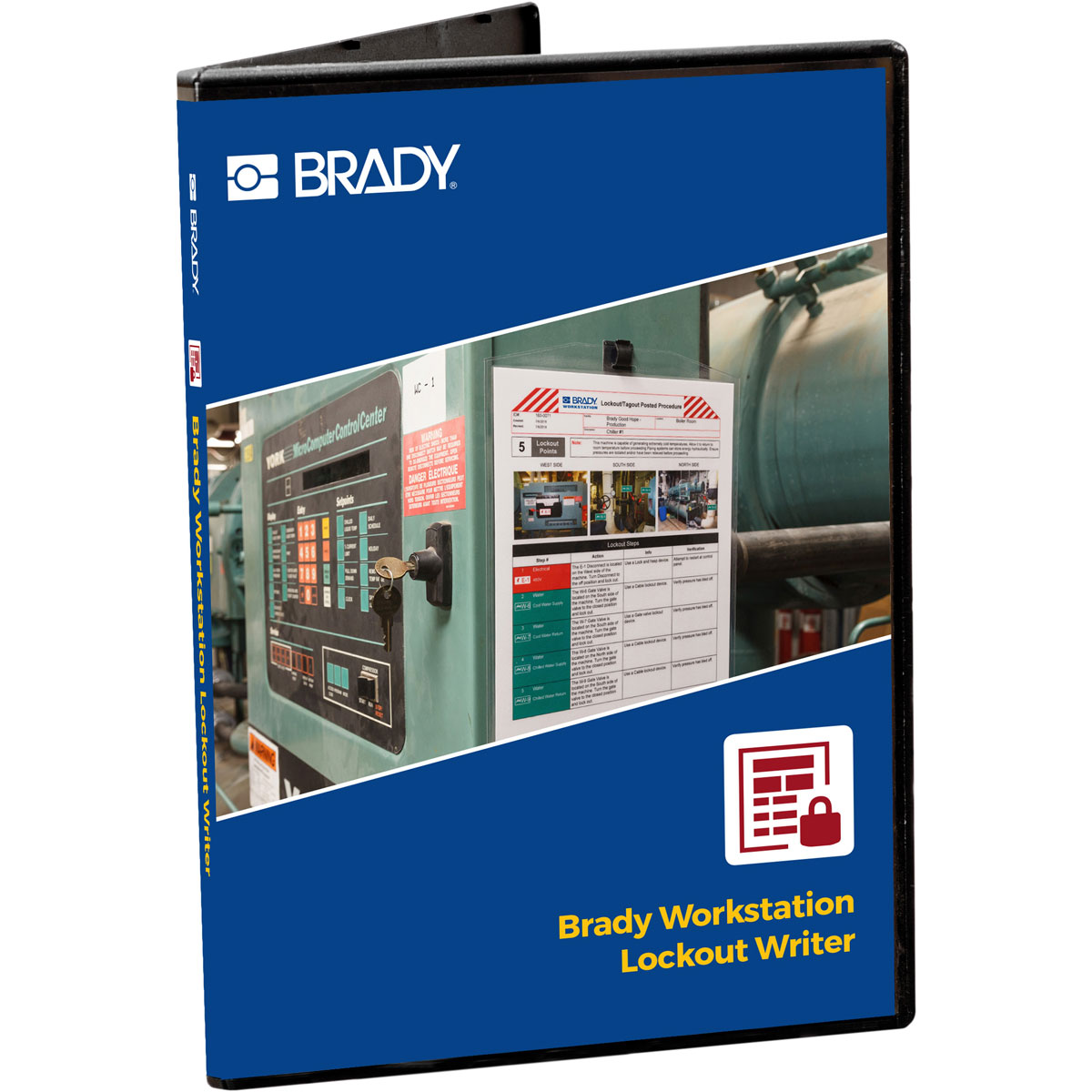 Brady Workstation Lockout Writer Software App - Brady Part: BWRK-LOW-CD ...