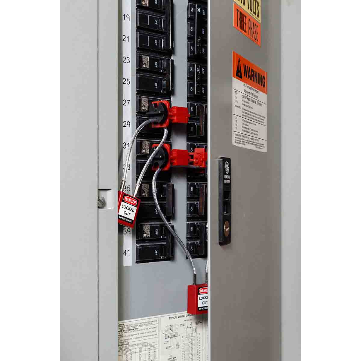 Compact Cable Padlocks - Brady Part: 146130 | Brady | BradyID.com