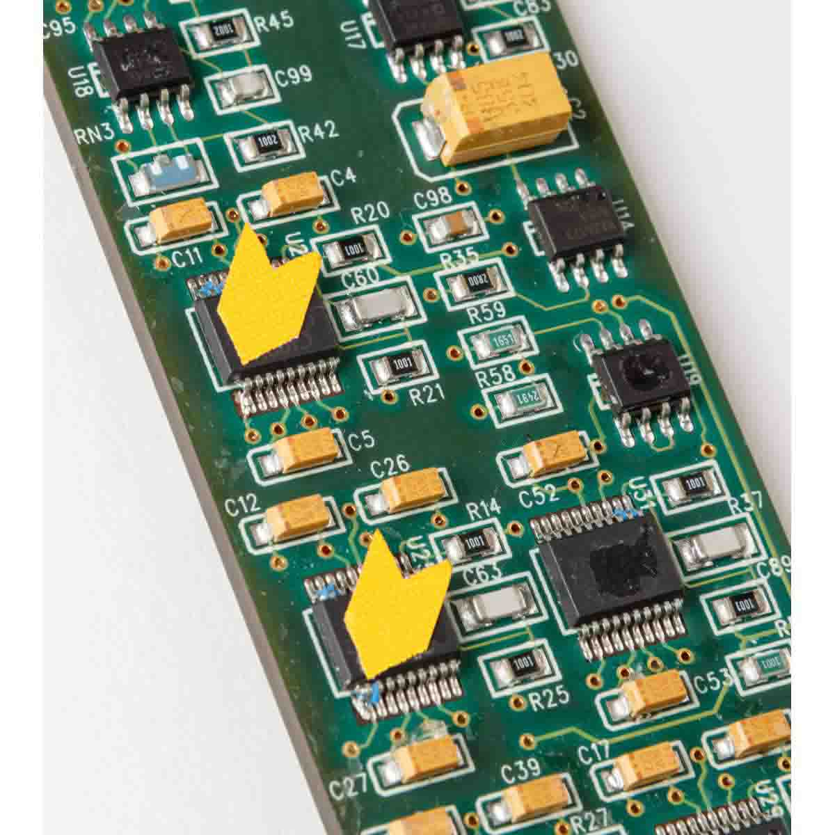 Die Cut Inspection Arrows - Brady Part: DIA-250-YL | Brady | BradyID.com