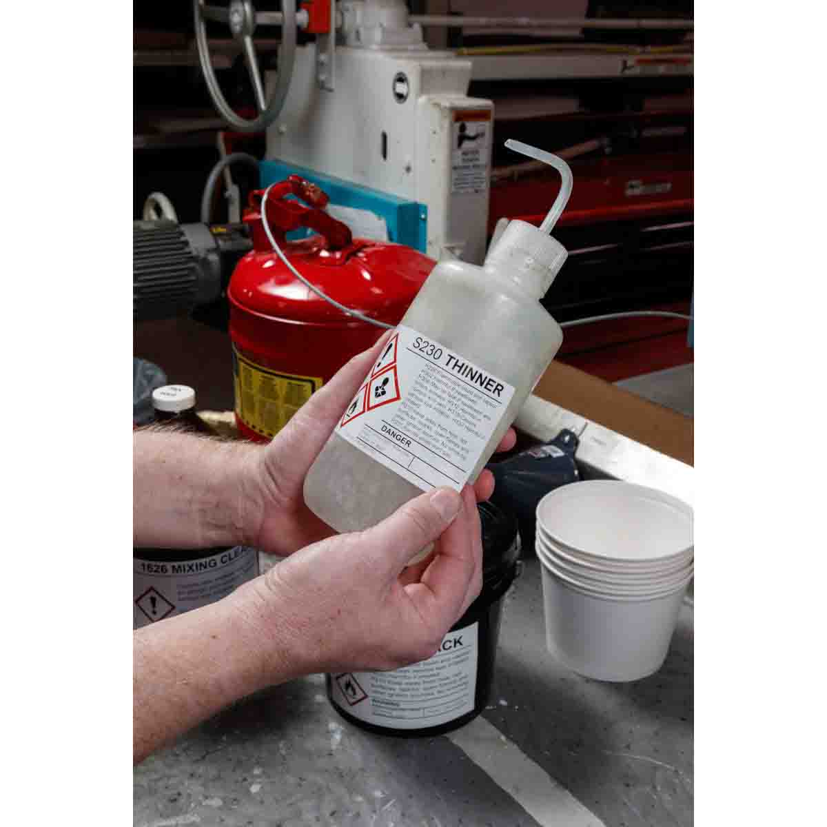 Industrial GHS Label Printer - S3100 with GHS Labels & Software Kit | BRADY