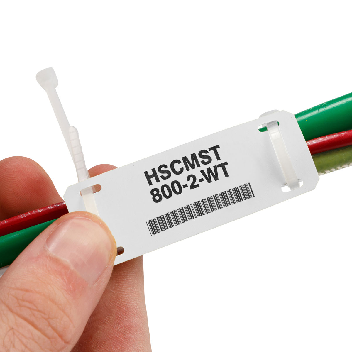 3" Core Standard Temperature Polyolefin Cable Tags - Brady Part: HSCMST ...