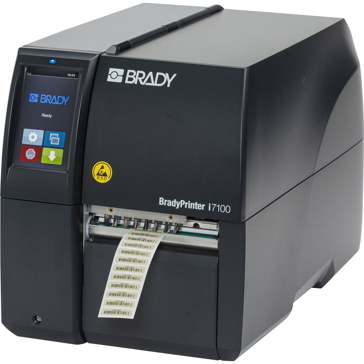 BradyPrinter i7100 300 dpi Industrial Label Printer ESD-Protected with ...