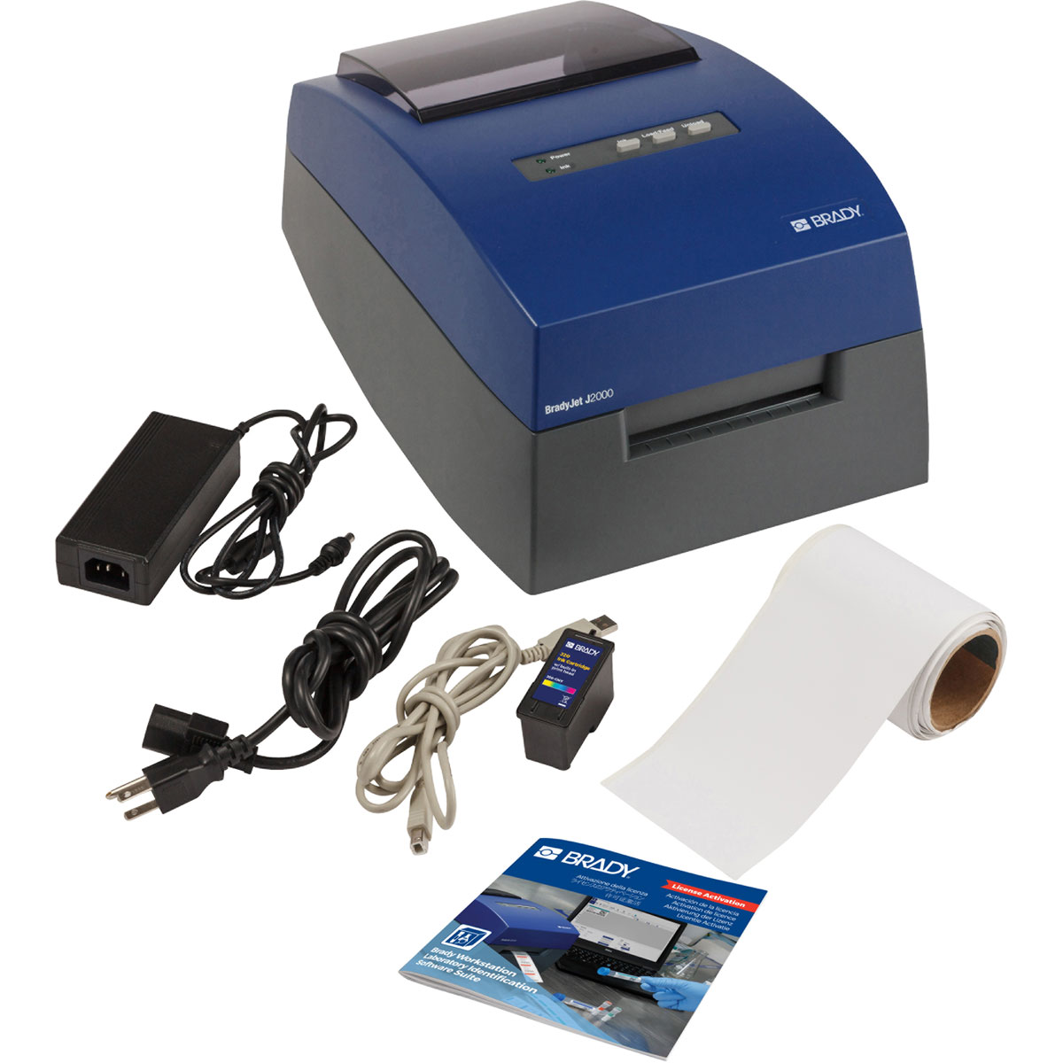BradyJet J2000 Color Label Printer with Lab Software Suite - Brady Part ...