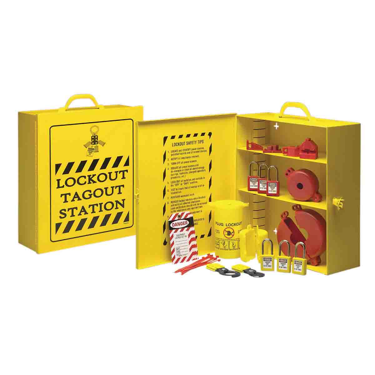 Industrial Strength Lockout Station - Brady Part: LC251M | Brady ...