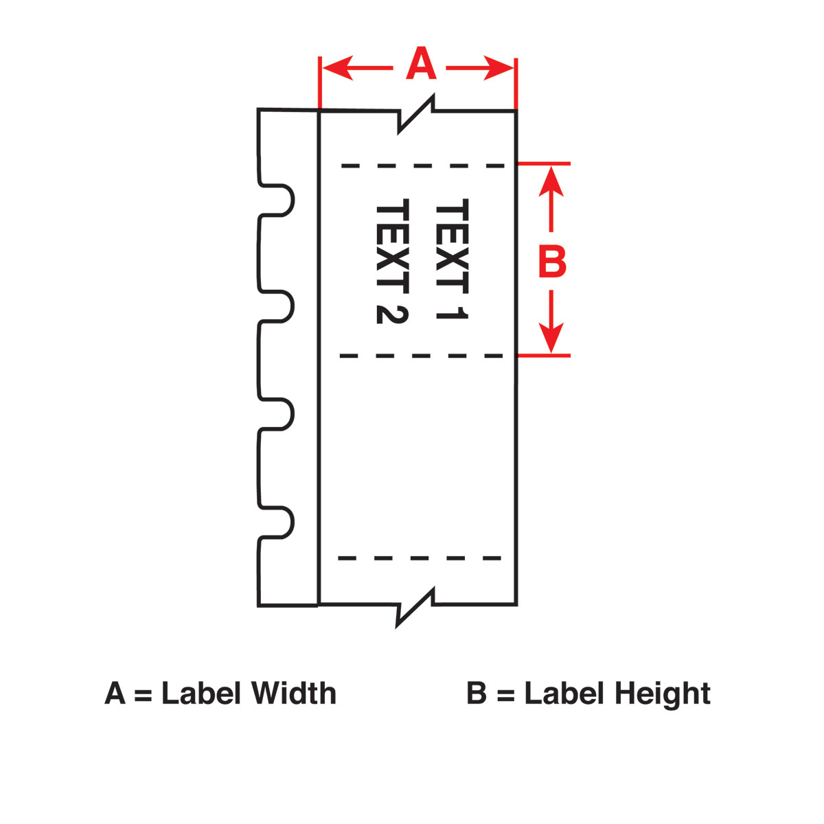 Harsh Environment Multi-Purpose Clear Polyester Labels for BMP61 BMP71 ...
