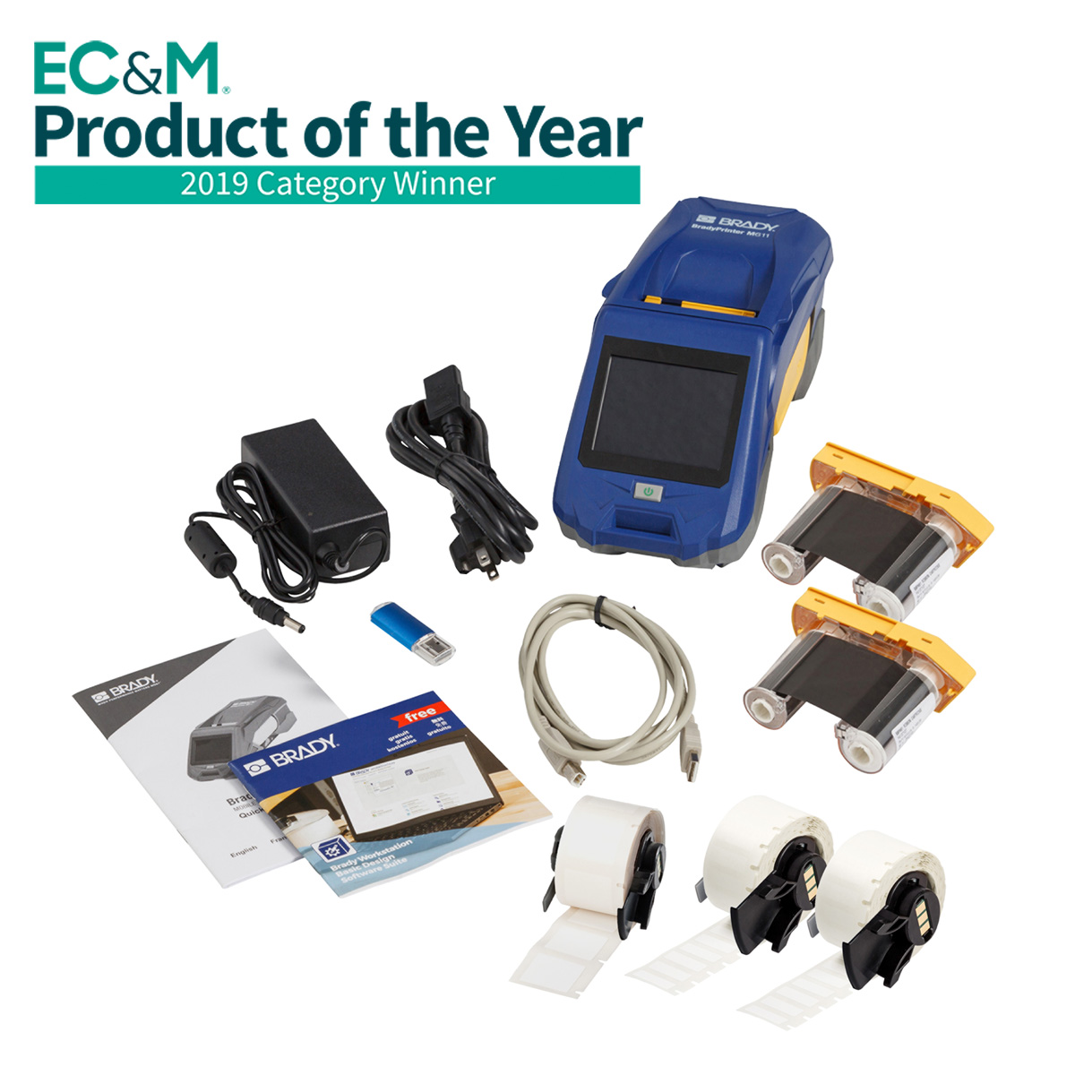 BradyPrinter M611 Inspection Management Kit - Brady Part: M611-BC-KIT1 ...