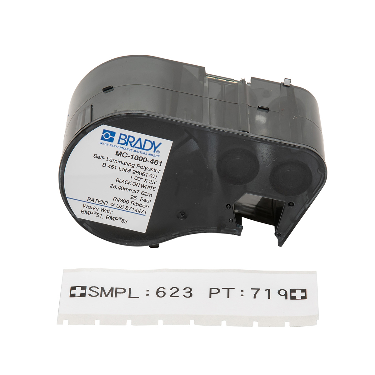 Self-Laminating Cryogenic Polyester Label Tape with Ribbon for BMP51 ...