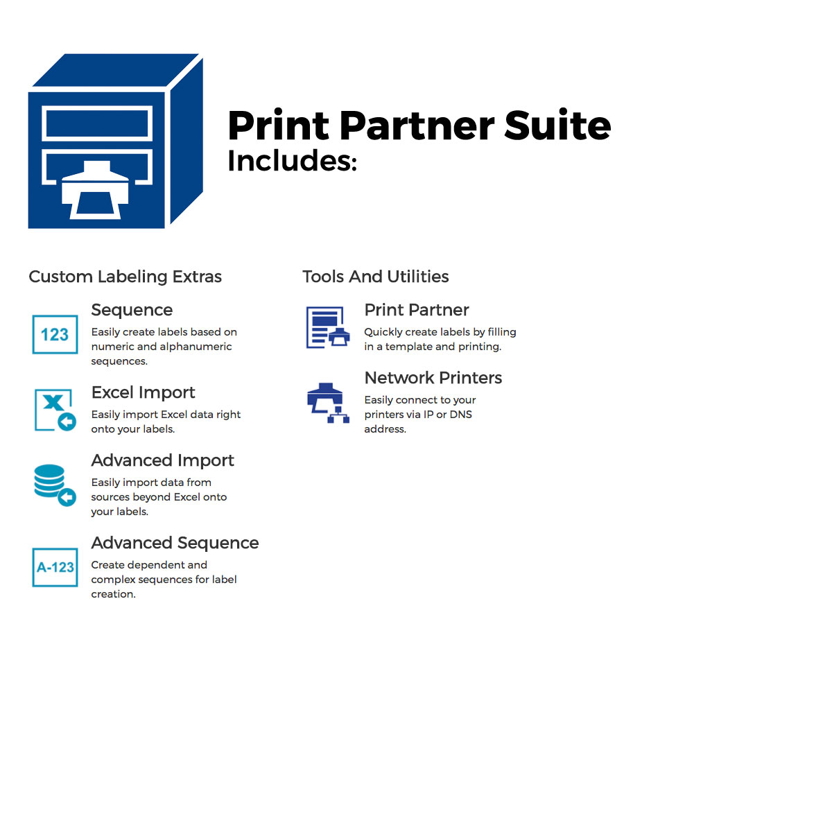 Brady Workstation Print Partner Software Suite - Volume - Brady Part ...