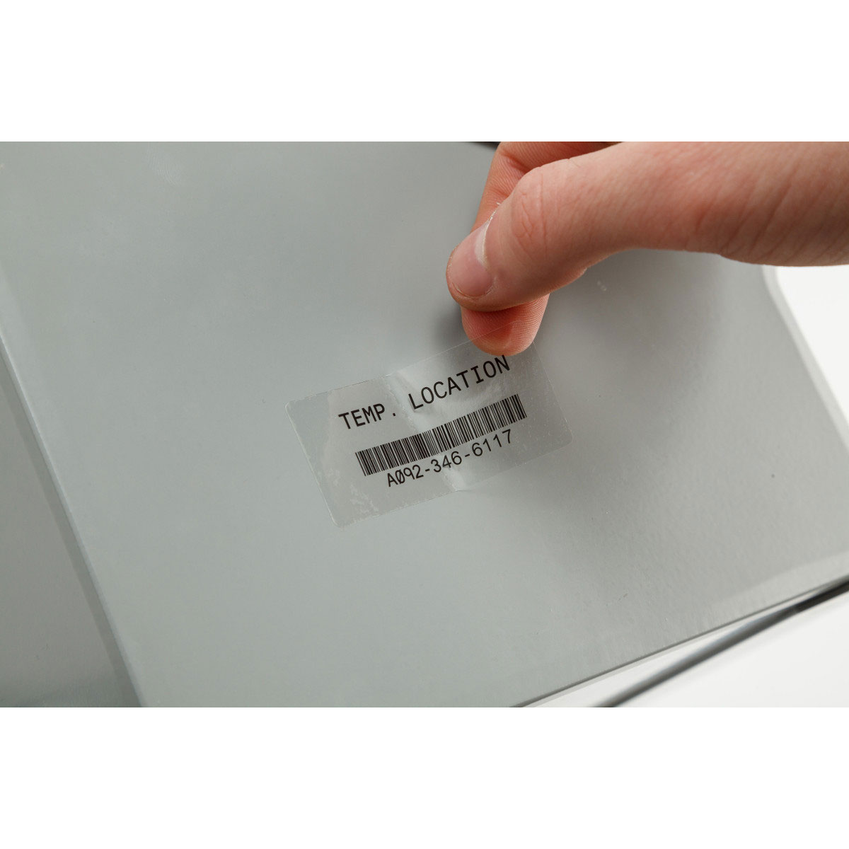 3" Core High Adhesion Clear Polyester Barcode Labels - Brady Part: THT ...