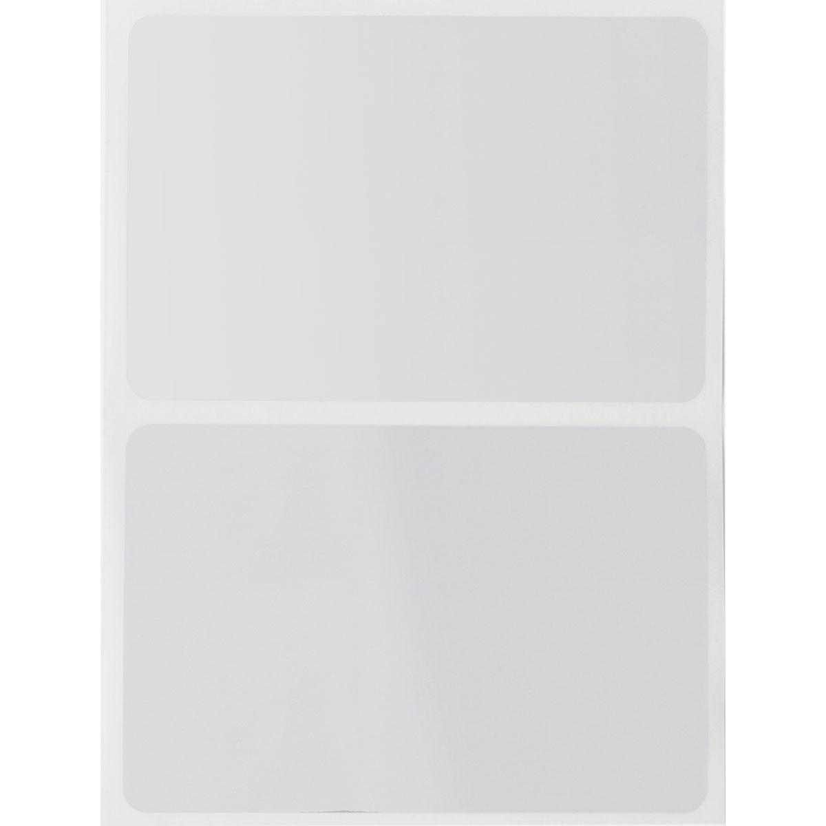 3" Core High Adhesion Clear Polyester Barcode Labels - Brady Part: THT ...