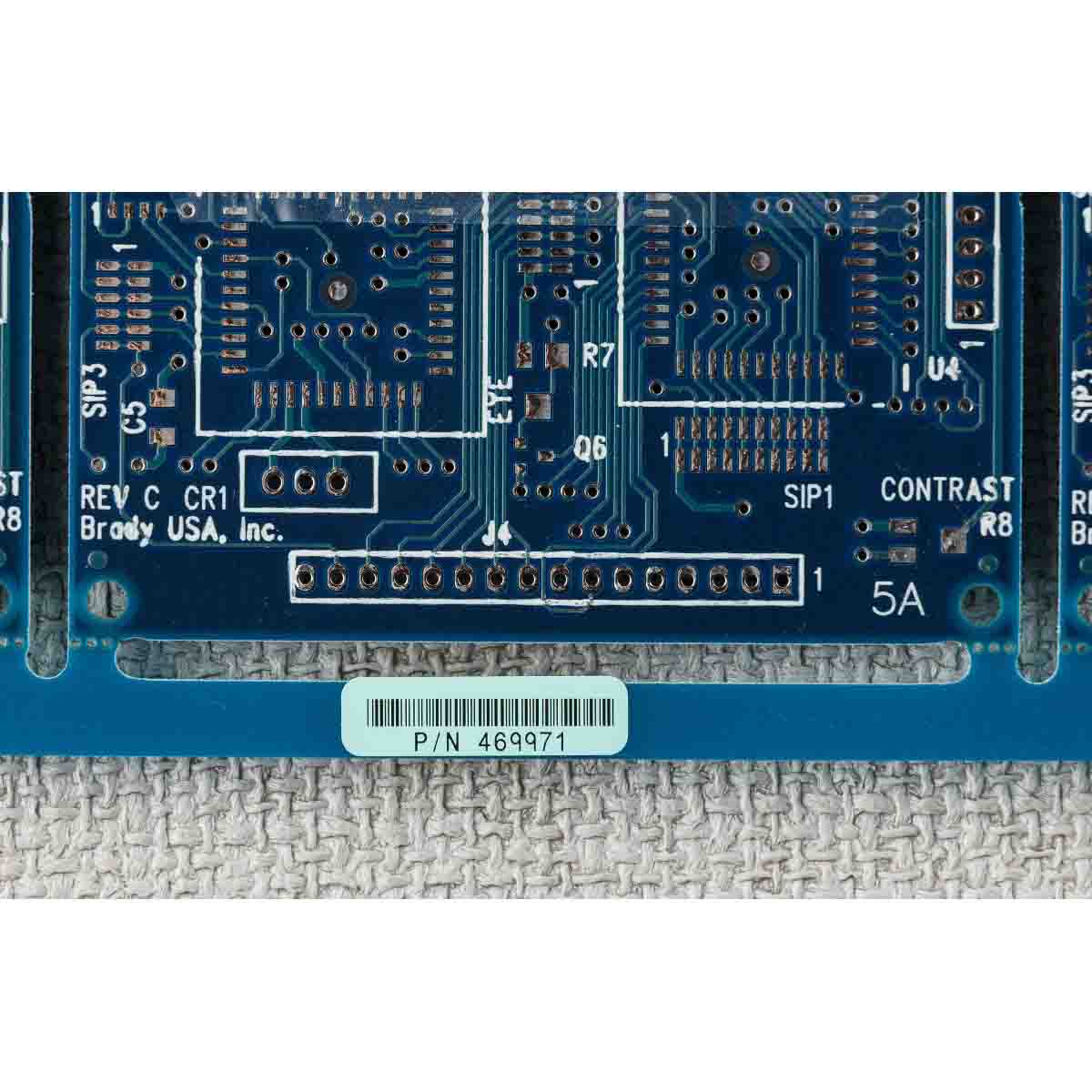 3" Core Glossy Light Green Polyimide Circuit Board Labels - Brady Part ...