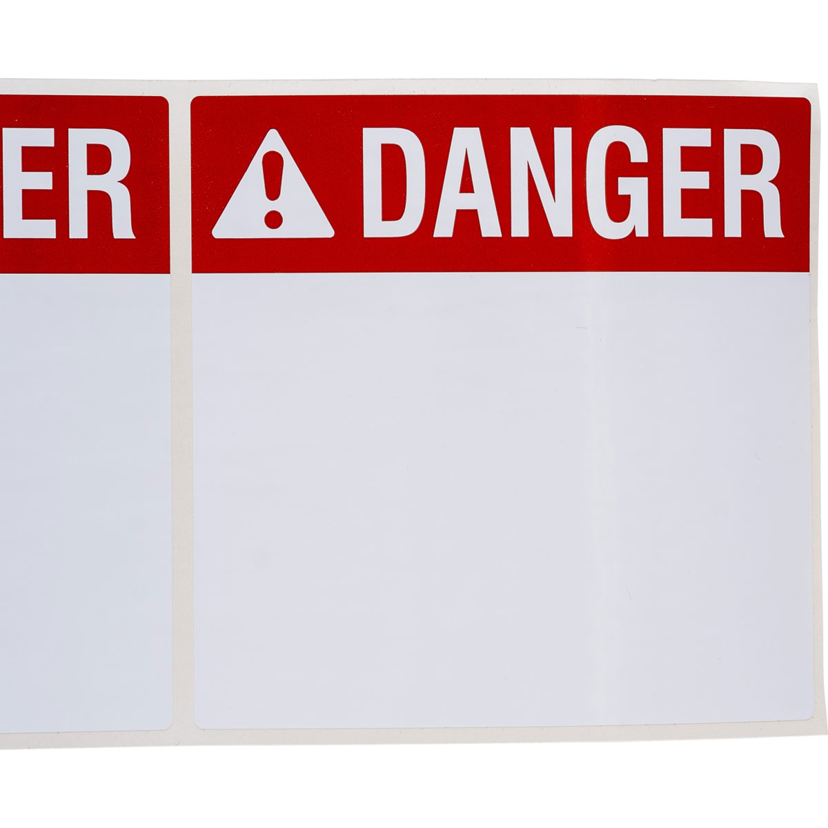 3" Core High Adhesion Glossy Polyester Preprinted Header Labels - Brady ...