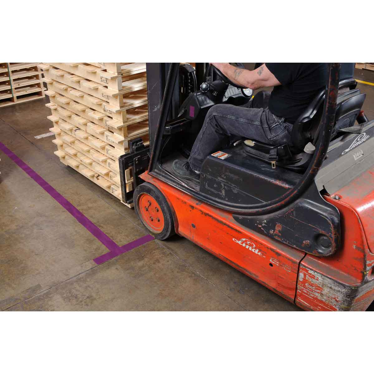 Solid Colored ToughStripe® Floor Tape - Brady Part: 134087 | BradyID.com.sg