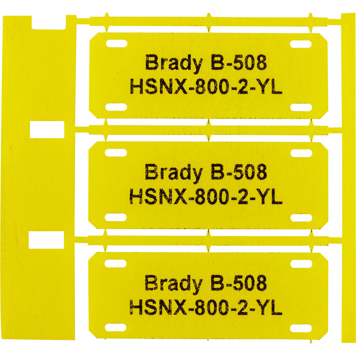 Cable and Harness Marking Tags - Brady Part: HSNX-800-2-YL-S | Brady ...
