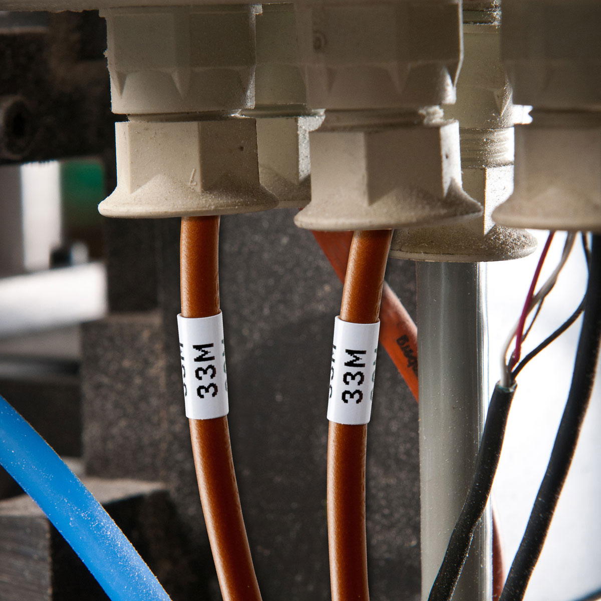 PermaSleeve Heat Shrink Wire and Cable Labels with R6600 Ribbon for ...