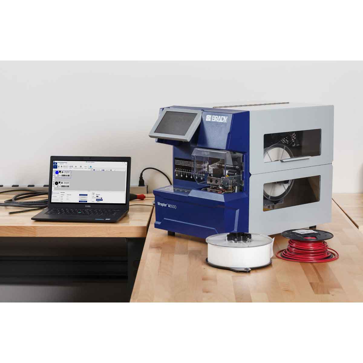Wraptor A6500 Wrap Printer Applicator with Product and Wire ID Software ...
