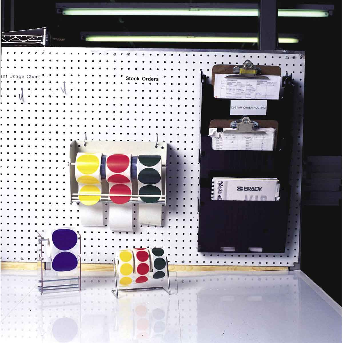 Round Paper Labels - Brady Part: 30662 | Brady | BradyID.com