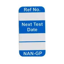 Brady Part: NAN-GP B | 104136 | NanoTag Next Test Date Inserts ...