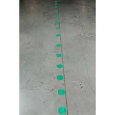 Brady Part: 121040 | Vinyl Aisle Marking Dots | BradyID.com