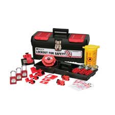 Personal Electrical Lockout Toolbox Kit with 3 Padlocks - Brady Part ...
