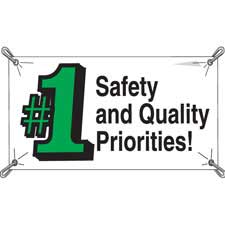 Safety And Quality #1 Priorities - Brady Part: 106332 | Brady ...