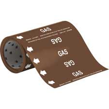 GAS Roll Form Pipe Marker | Brady | BradyID.com