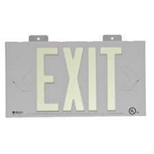 BradyGlo Exit Sign - Brady Part: 112653B | Brady | BradyID.com