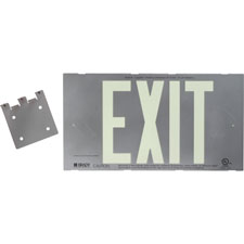 BradyGlo Exit Sign - Brady Part: 112654B | Brady | BradyID.com