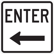 Enter sign - Brady Part: 115470 | Brady | BradyID.com